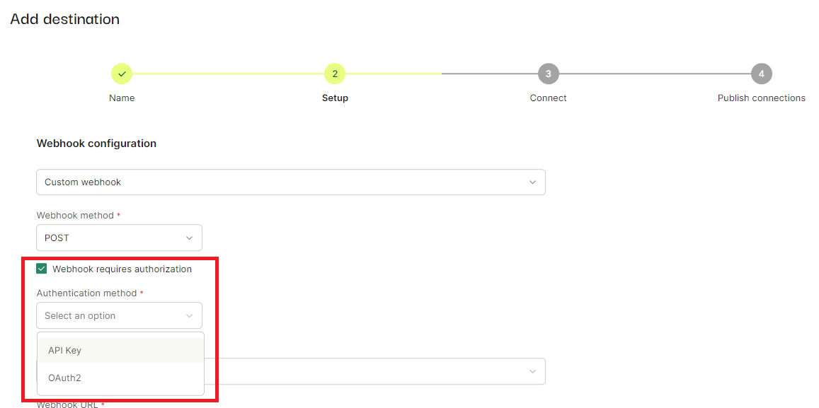 How do I integrate Opensend with a custom webhook flow?