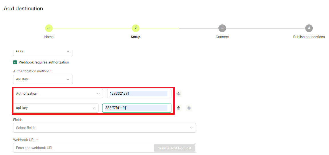 How do I integrate Opensend with a custom webhook flow?