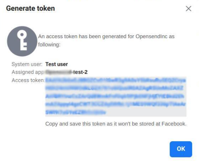 How does Opensend enable retargeting with ads via Facebook integration?